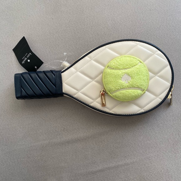 kate spade | Bags | Nwt Kate Spade Grand Slam 3d Tennis Racquet Small ...